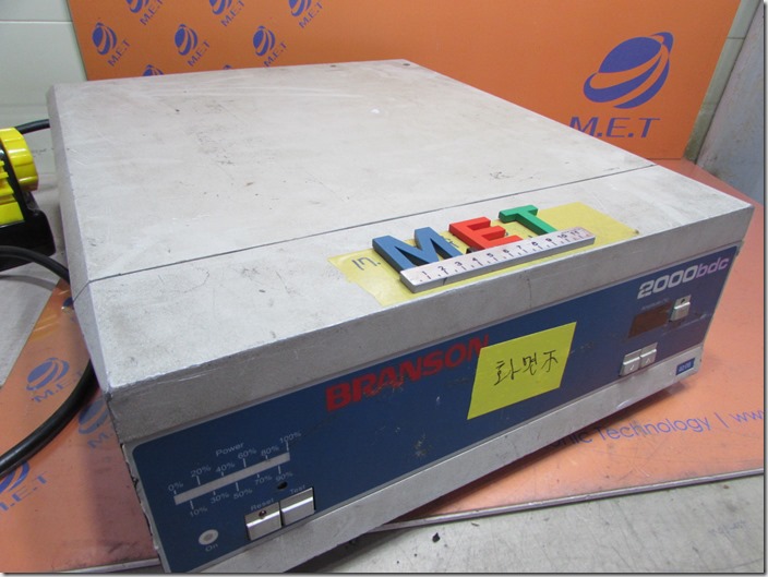 BRANSON 2000bdc 40.8/초음파 컨트롤러/초음파 컨트롤러 수리/자동화 장비 판매/수리/복원/유지보수/오버홀/예방정비 ...