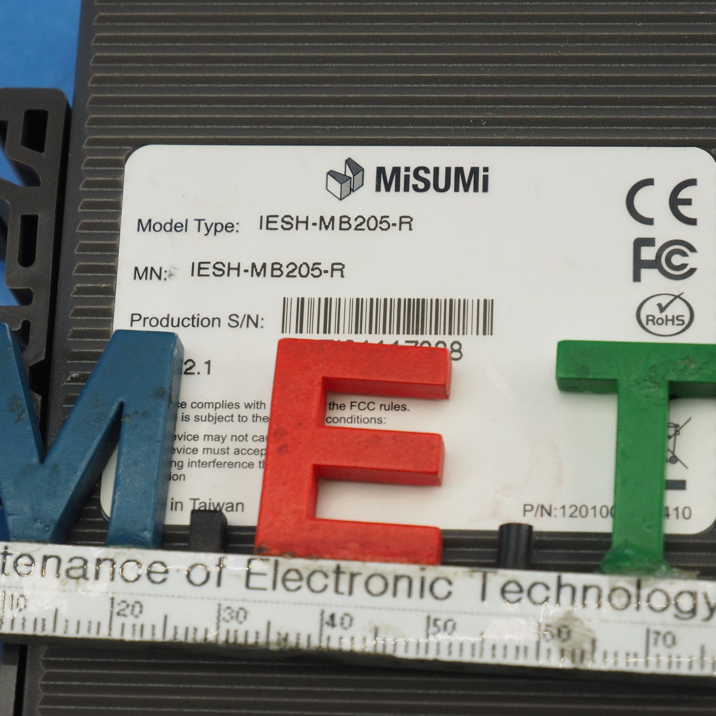 MISUMI IESH-MB205-R/M.E.T | 산업용 전자장비 판매 / 수리 전문기업 M.E.T ☏+82-42-934-8257