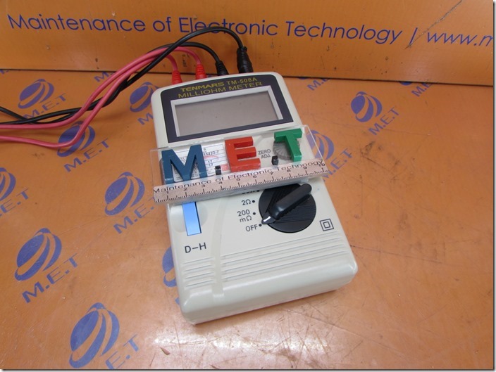 [접지저항측정기] TENMARS TM-508A TM508A 텐마스 / ㈜엠이티 눈깜짝1초가격 | 산업용 전자장비 판매 / 수리 ...