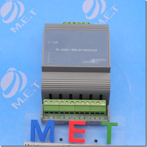 [ETC] JOHNSON CONTROLS RELAY MODULE RL-8400-1 RL84001 죤슨컨트롤즈 / ㈜엠이티 1 ...