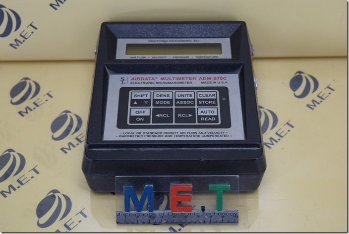 [계측기] Shotridge Instruments ADM-870C ADM870C / ㈜엠이티 눈깜짝1초가격 | 산업용 전자장비 ...