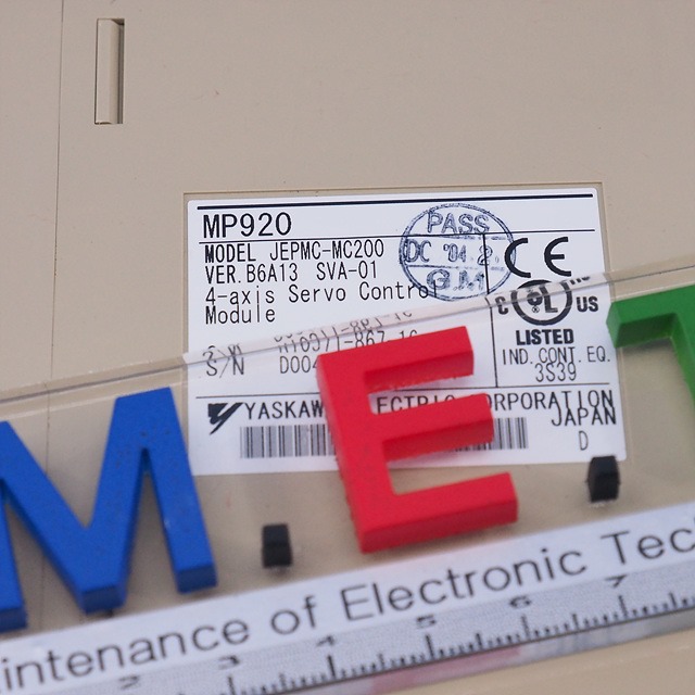 M.E.T Co.,ltd ☏+82-42-934-8257: [PLC] YASKAWA MP920 SVA-01 4-AXIS SERVO ...