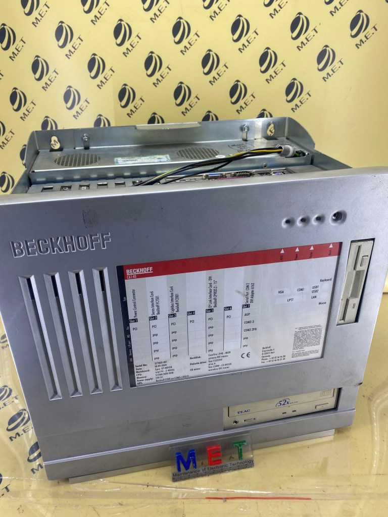 [INDUSTRIAL PC] BECKHOFF C6140 /구매 수리 단종품지원 / (주)엠이티 / | 산업용 전자장비 판매 ...