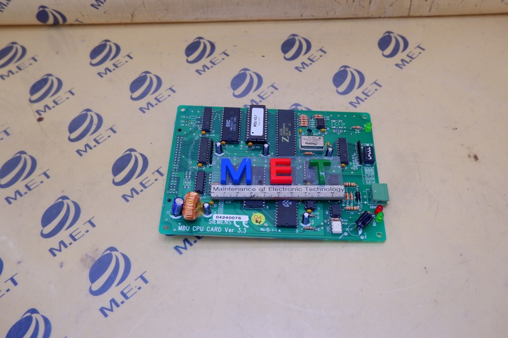 [BOARD] SIEMENS MDU CPU CARD VER 3.3 /구매 수리 단종품지원 / (주)엠이티 / | 산업용 전자장비 ...