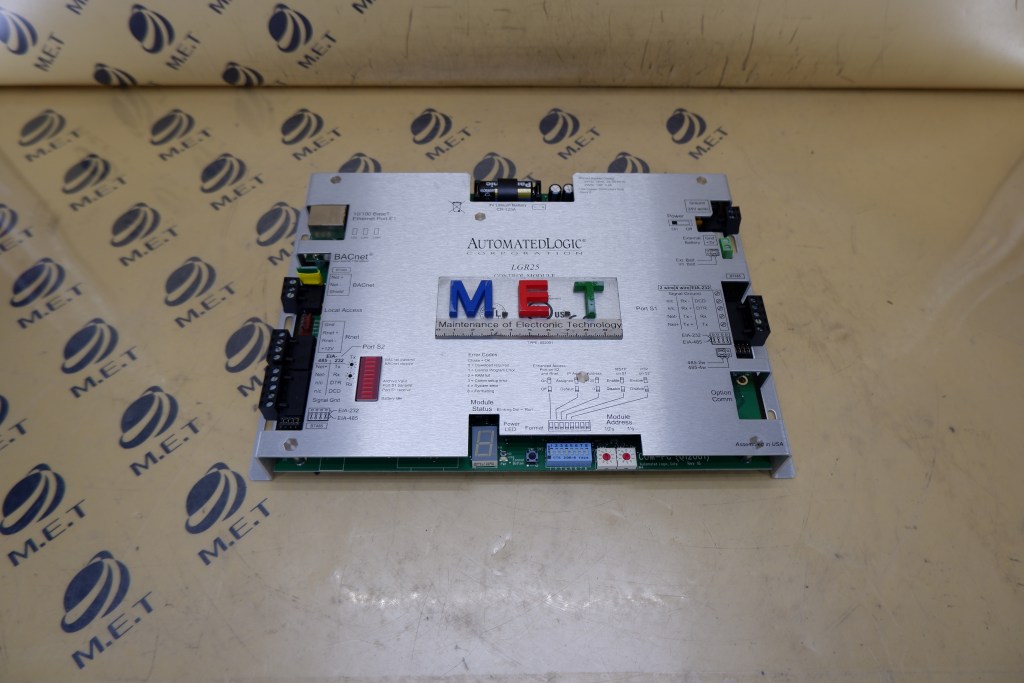 [CONTROLLER] AUTOMATEDLOGIC LGR25 /구매 수리 단종품지원 / (주)엠이티 / | 산업용 전자장비 판매 ...
