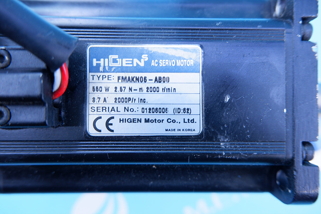 [SERVO MOTOR]HIGEN MOTOR AC SERVO MOTOR FMAKN06-AB00 FMAKN06AB00 | 산업용 ...
