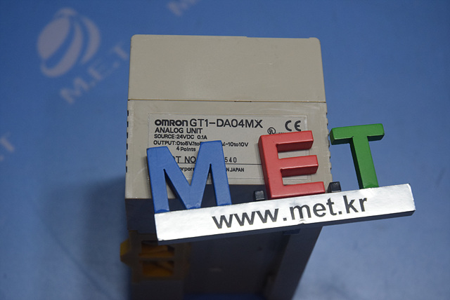 [PLC]OMRON ANALOG UNIT GT1-DA04MX GT1DA04MX | 산업용 전자장비 판매 / 수리 전문기업 M.E.T ☏+82-42-934-8257