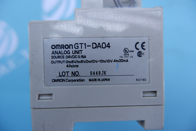 [PLC]OMRON GT1-DA04 GT1DA04 | 산업용 전자장비 판매 / 수리 전문기업 M.E.T ☏+82-42-934-8257