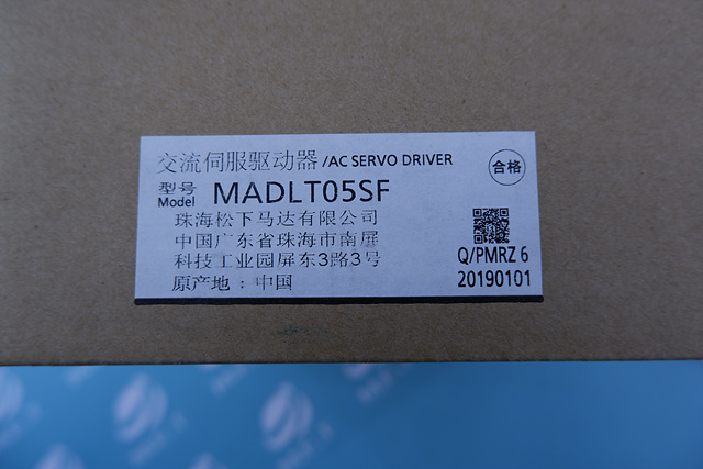 [SERVO DRIVE]PANASONIC SERVO DRIVER MADLT05SF MADLT05SF | 산업용 전자장비 판매 ...